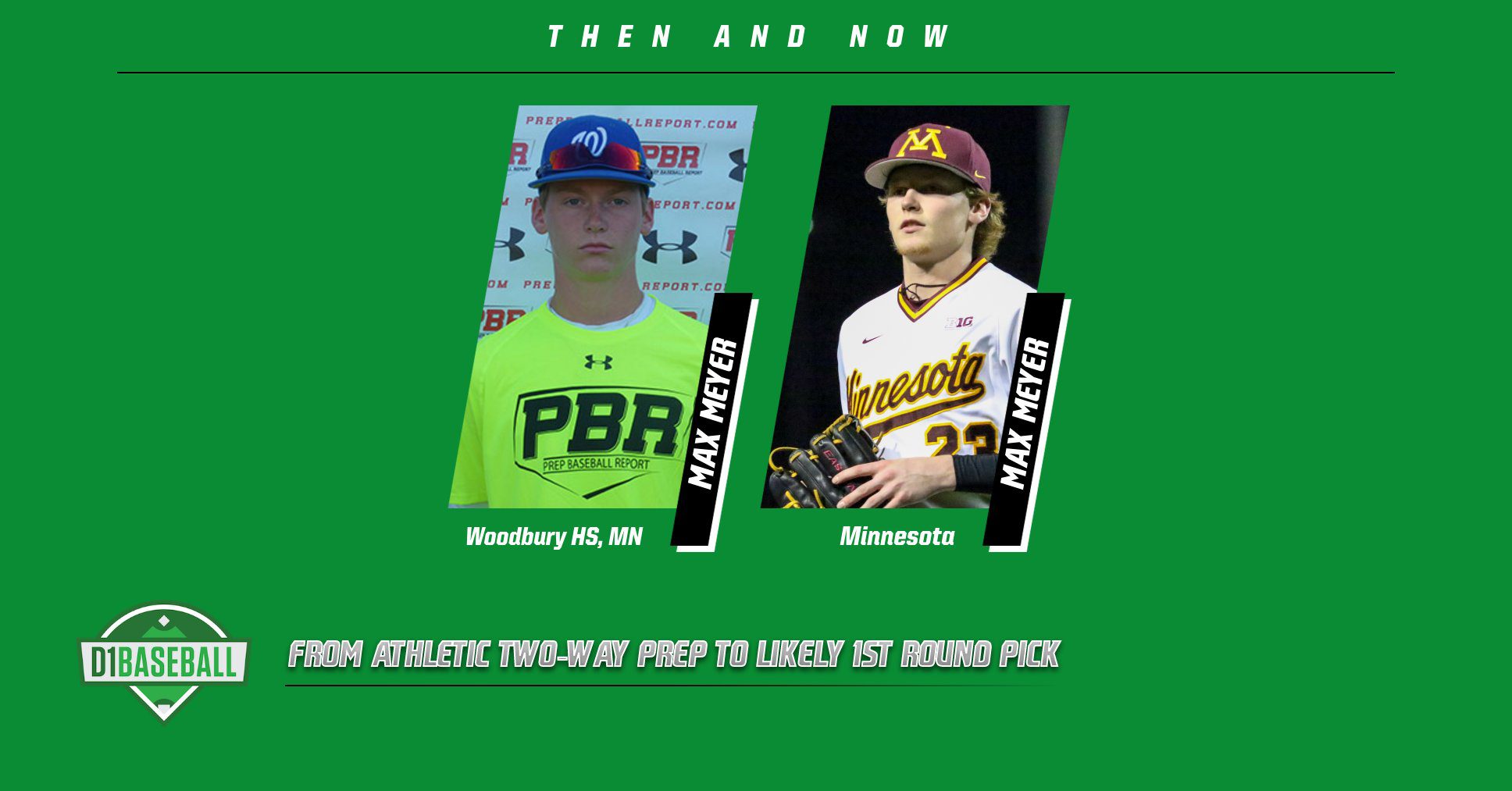 Then & Now: Minnesota's Max Meyer • D1Baseball