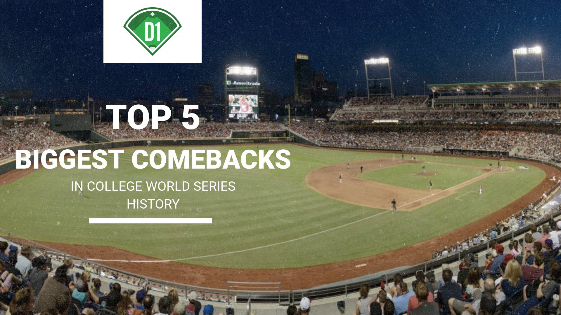 Sorenson: Remembering Great CWS Comebacks, And More • D1Baseball