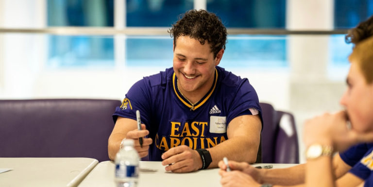 ECU's Parker Byrd Keeps Chasing Baseball Dream After Leg Amputation ...