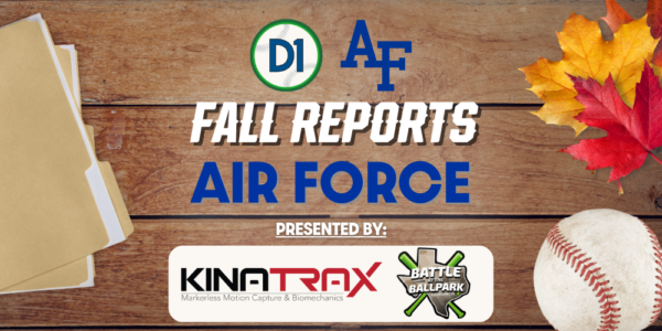 2023 Fall Report: Air Force • D1Baseball