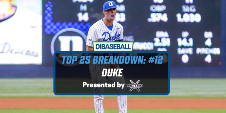 Top 25 Breakdown: No. 12 Duke • D1Baseball