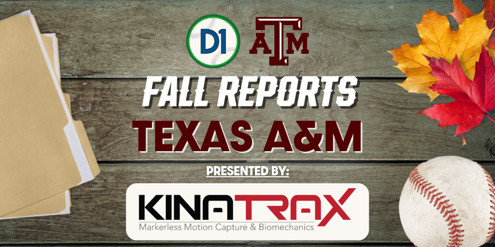 2025 Fall Report: Texas A&M • D1Baseball