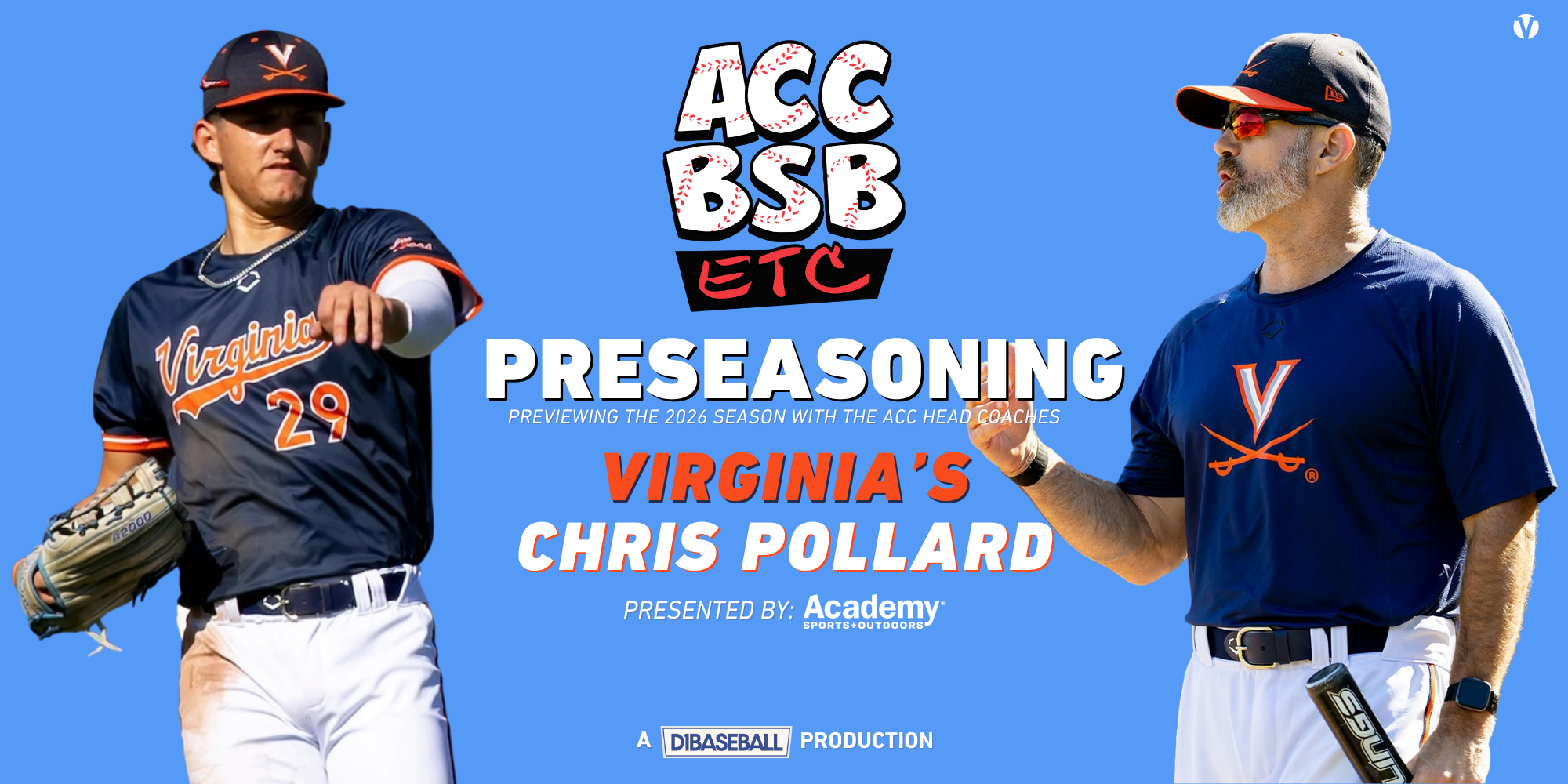 2026 Preseasoning: Virginia Head Coach Chris Pollard Joins ACC Baseball ...